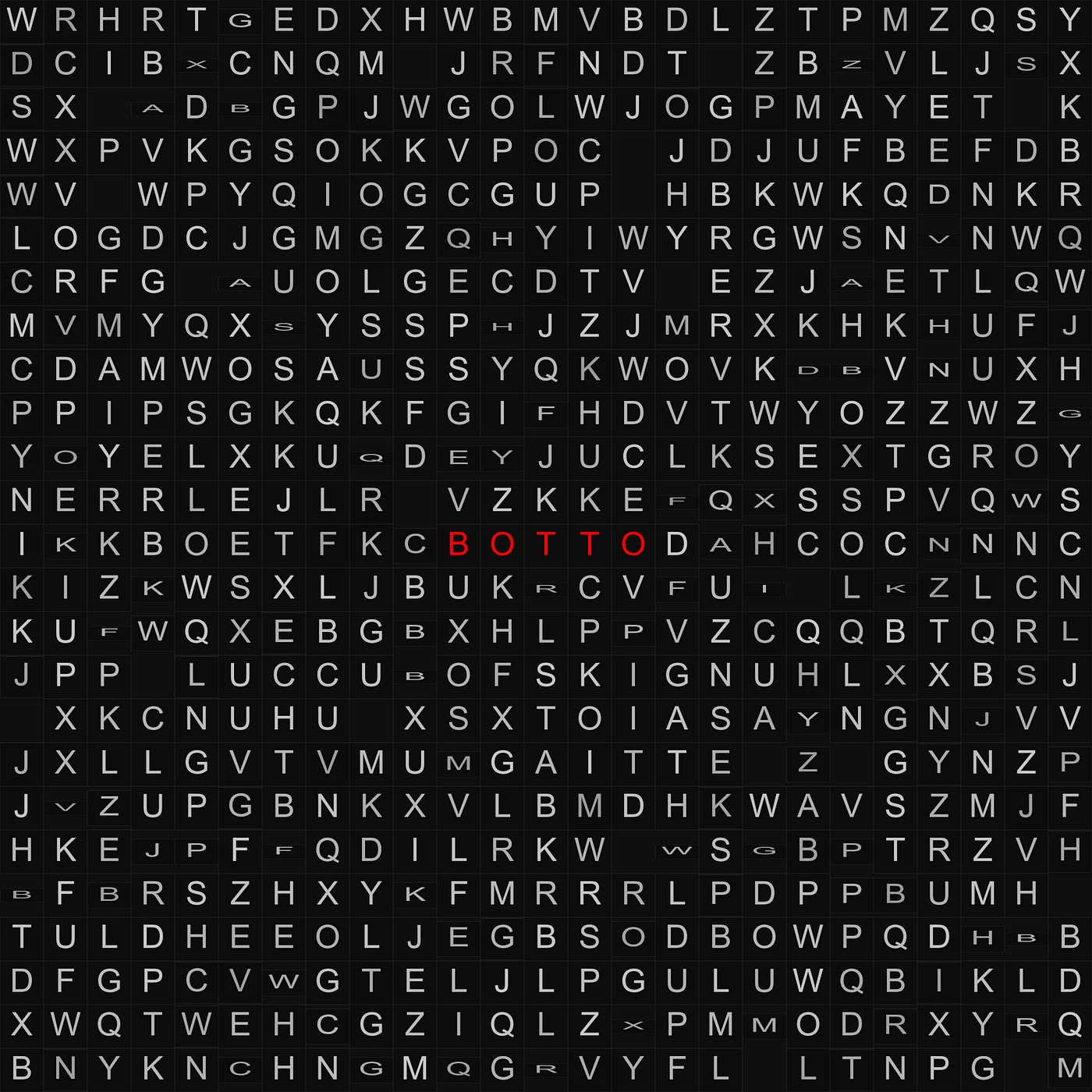 Lexical Crossroads: ASCII Puzzle Symphony II, #4249 by Botto | Verse