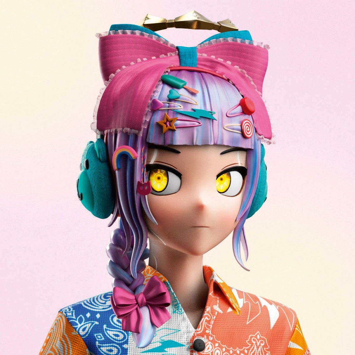 CLONE X by Takashi Murakami & RTFKT | Verse