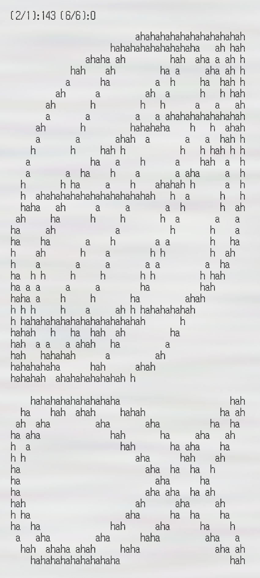 HAHA by John Provencher | Verse