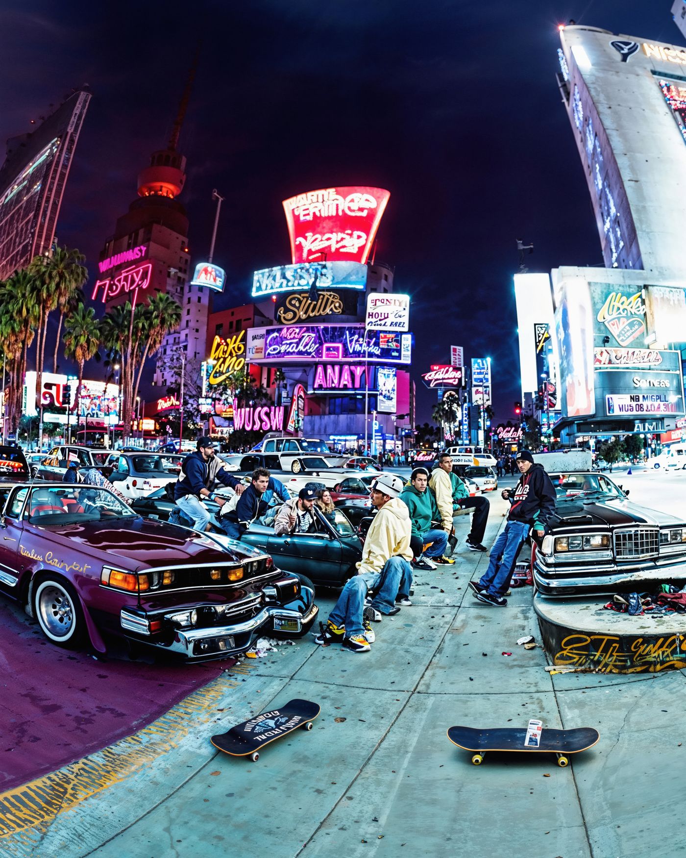 Sunset Blvd by 0009 | Verse